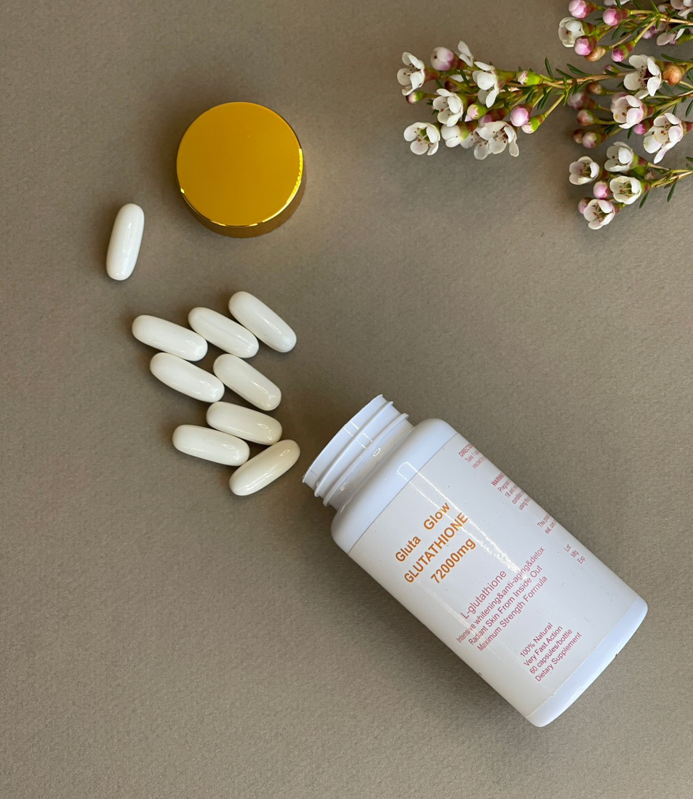 Gluta Glow Capsules 72000mg – Novus Skin Aesthetics